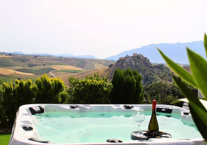 Villa Finestra Sul Castello (Vicino Balestrate) - Partinico