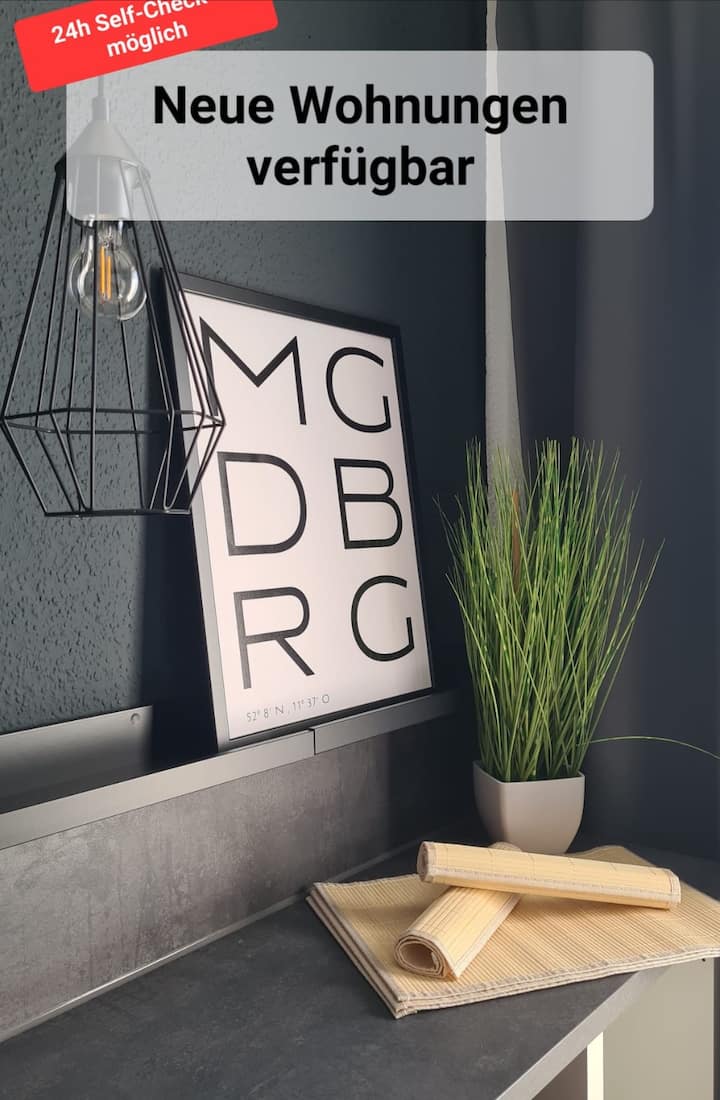 2 Zi Apartement, Ferienwohnung Eli - Magdeburg