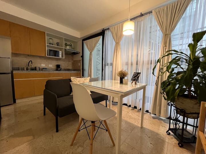 Talavera, Céntrico Con Estudio Alberca Terraza - Puebla