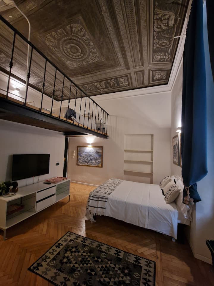 Residenza Allegra, Apt Superior Affrescato - 熱拿亞