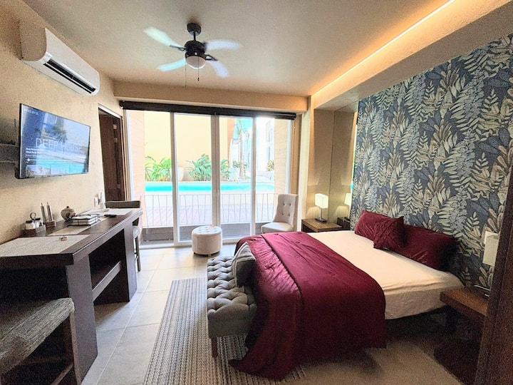 Entire And Beautiful Studio.1 Double Bed.,1 Bath. - Puerto Vallarta