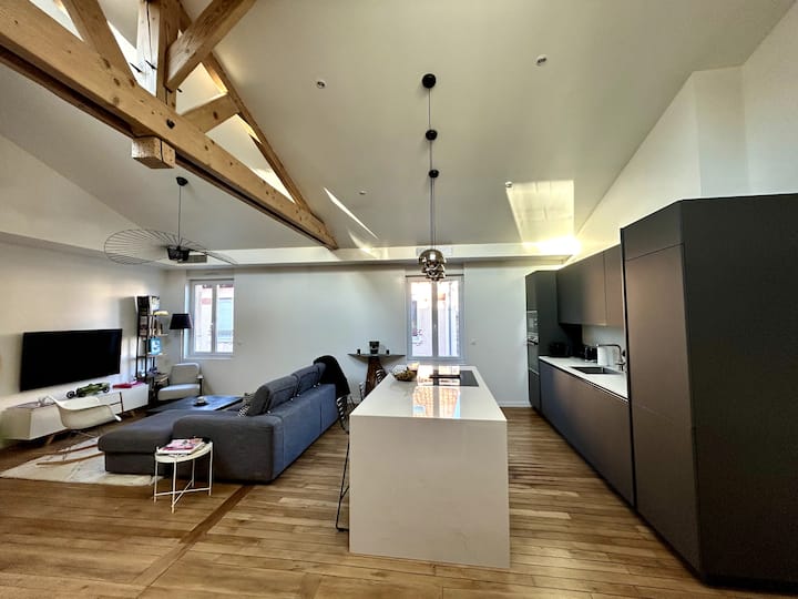 Appartement Climatisé+parking Hyper Centre Reims - Reims