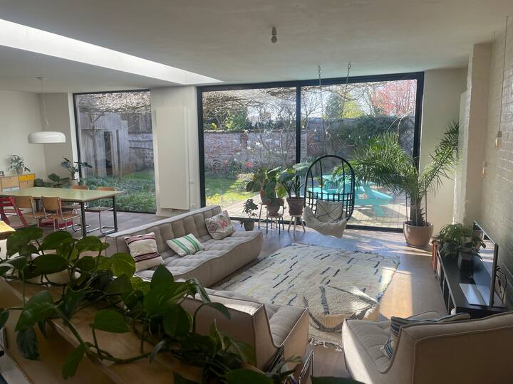 Spacious House With Big Garden Close To The City - Lochristi