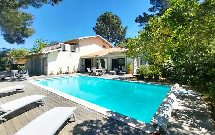 Pyla-sur-mer Maison 4 Ch Avec Piscine Et Vue Mer - Dune du Pilat