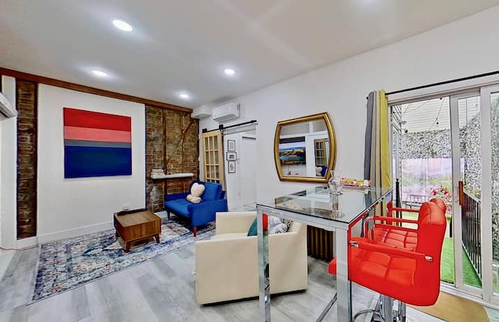 30bk1r Private 1br + Yard Bklyn 10 Min Manhattan. - New York