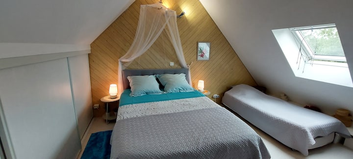 Chambre Privée Dans Maison De Lotissement - Sarthe
