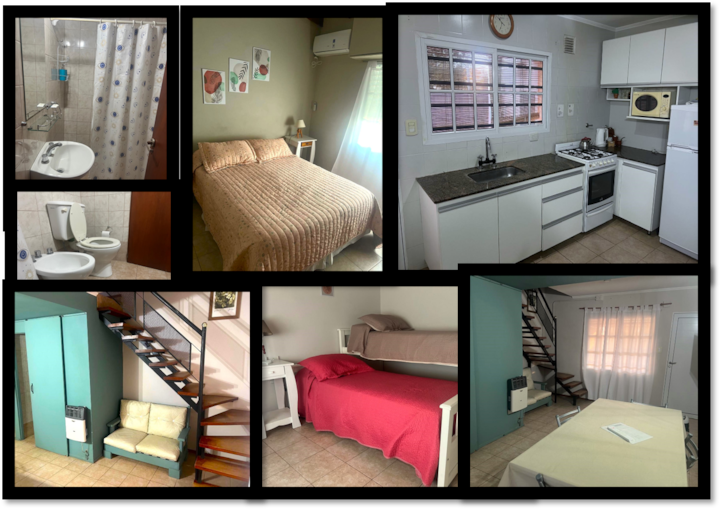 Departamento Para 4 Personas.
Cochera P/a Auto Peq - 9 de Julio