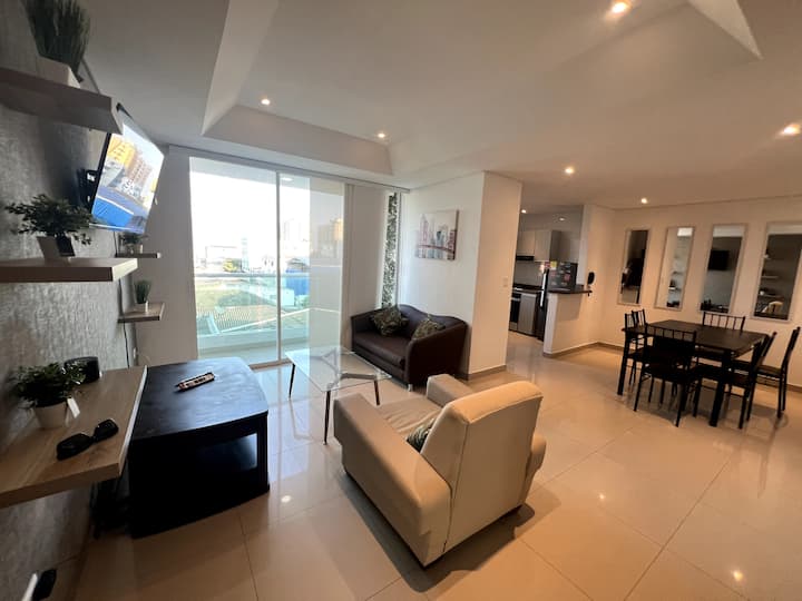 Recently Remodeled Apartment In Barranquilla - Barranquilla
