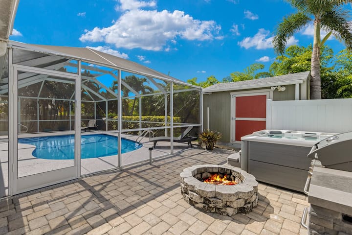 Close To Cape Harbour Dream Home, Pool And Hot Tub - Sanibel Island, FL