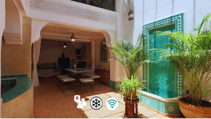 Dar Jena, Rare Riad En Medina Sur La Mamounia - Marrakesh