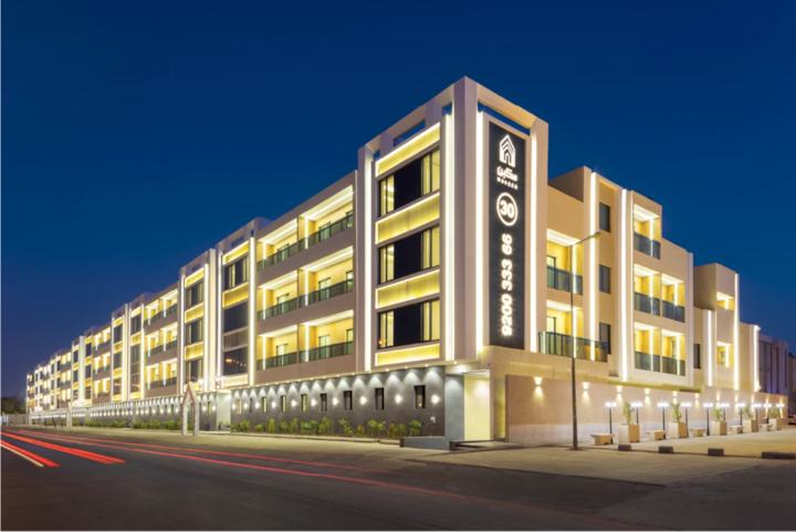 Sirius | Modern 2br, 65" Tv Huge Living Self-entry - Riad