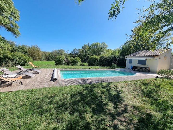 Verfeuil, Maison, Piscine Dans Le Gard (4-6 Pers.) - Goudargues