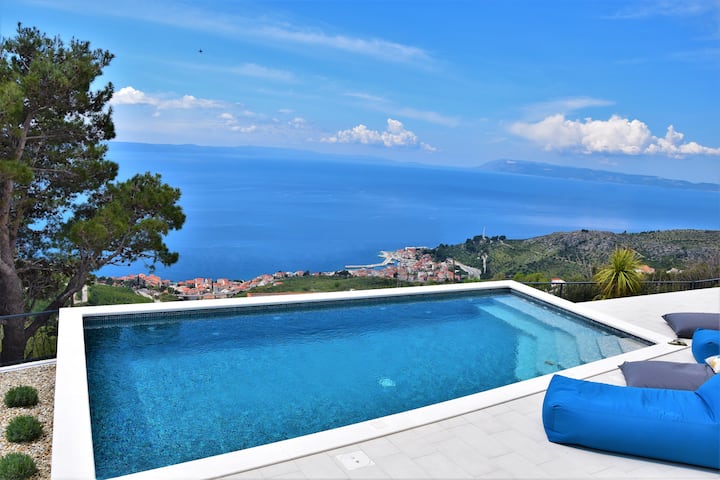 Villa Skyblue Mit Pool - Igrane