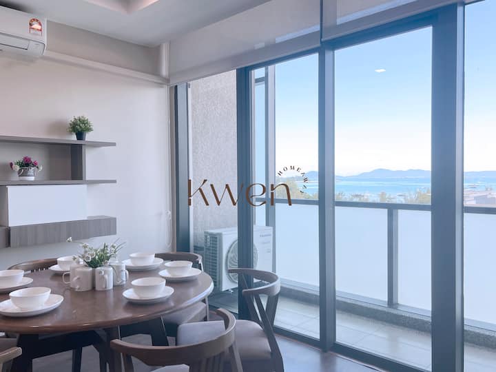 Kwen Suites- Riversonnear Imago 2br With Seaview - Kota Kinabalu