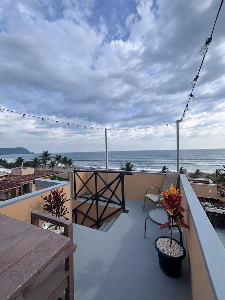 Ocean View Rooftop 3 Bedr, Jaco Beach Bah-encantad - Costa Rica