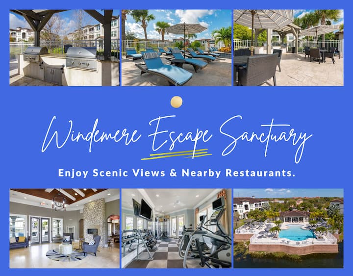 Pool, Gym, Parking Access - Lakeside Haven Stay - Ocoee, FL