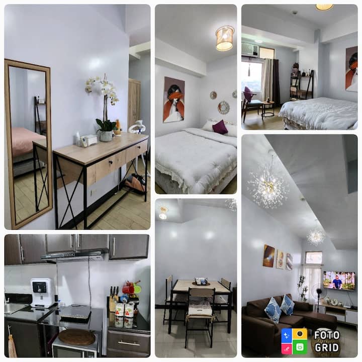 Cozy 1br Cubao Condo Manhattan Parkview City View - Quezon City