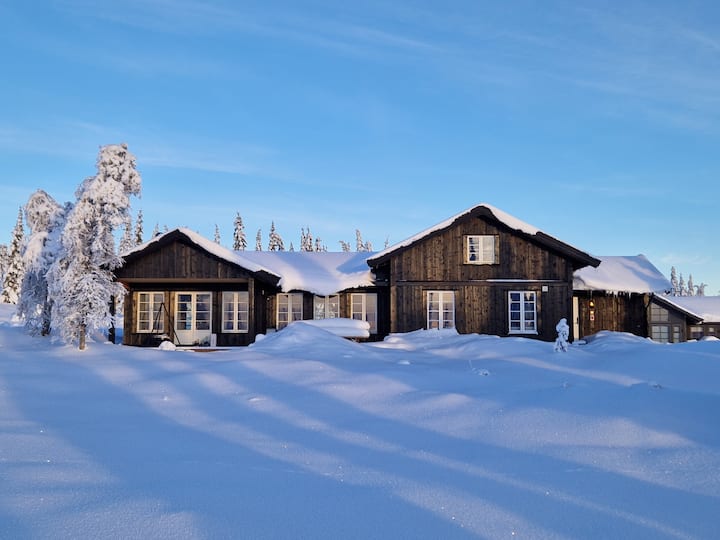 Flott, Romslig Hytte, 130 Kvm øVerst På Lygna - Gran