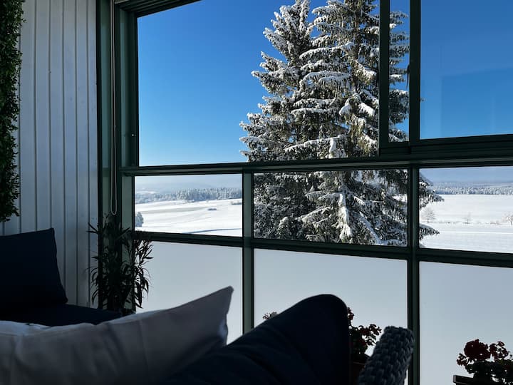 Gemütliches Apartment Mit Wundervollem Weitblick - Donaueschingen