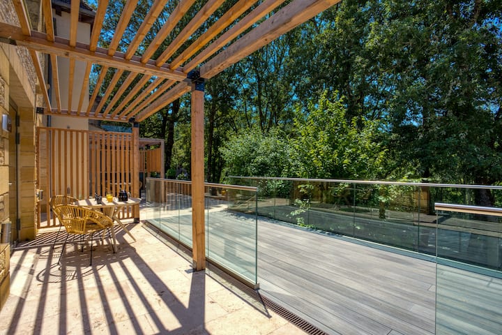 Grand Studio Avec Vue Sur La Forêt Et Terrasse - La Roque-Gageac