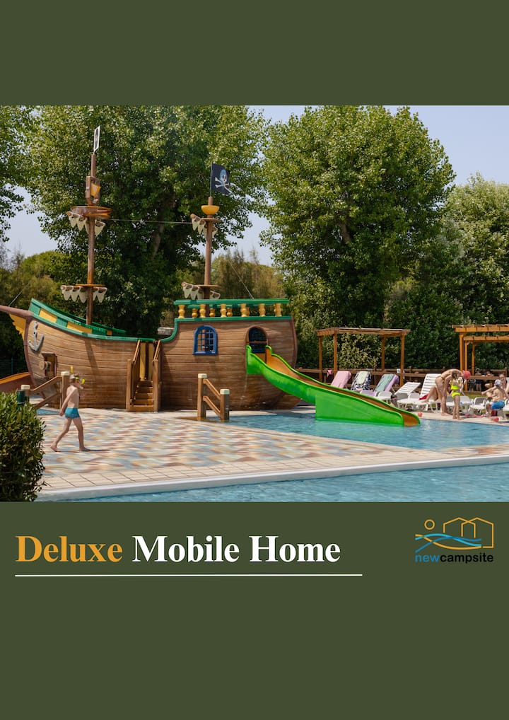 Beachside Getaway:2-bedroom Mobile Home In Casavio - Venise