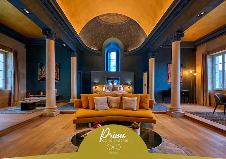 *La Chapelle* L'unique Suite 5 éToiles à Nevers - Bourgogne-Franche-Comté