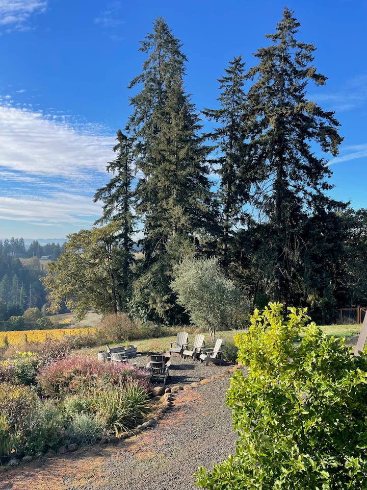 Balanza Vineyard Yamhill Carlton Queen Room - Dundee, OR