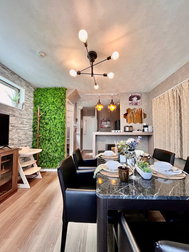 东京3卧整套房｜免费停车｜车站3分钟｜近浅草晴空塔｜机场直达｜7人 - Tokyo