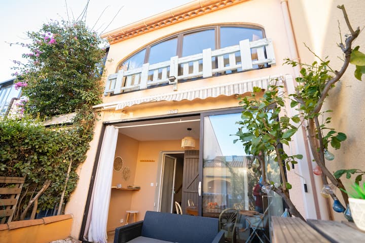 La Case De Rose - Le Barcares -Parking - Plage - Le Barcarès