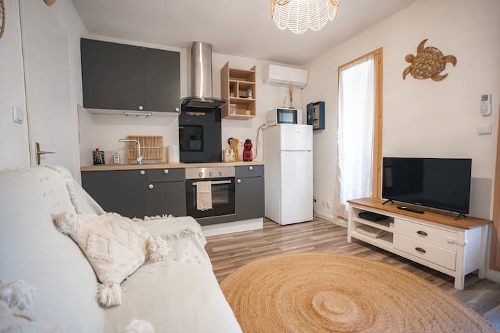 La Case De Rose - Le Barcares -Parking - Plage - Le Barcarès