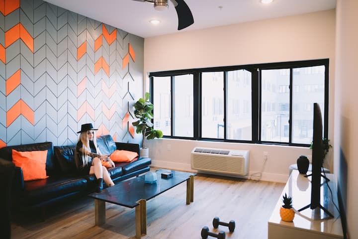 Gem Beyond Nyc - 1 Br Private Apt With Workspace - Jersey City, NJ