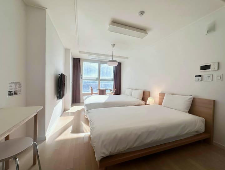 ｜S11｜#클럽디오아시스35%할인#엘시티와해변1분#넷플릭스#호텔같은에어비앤비#취사가능 - South Korea