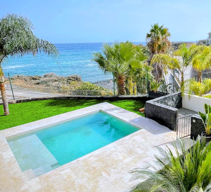 Luxury Oceanview Villa De Nava Heated Private Pool - San Miguel de Abona