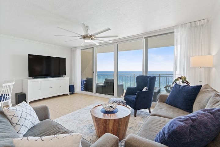 Modern New-gulf Front 1 Br/2 Ba Directly On Beach! - Panama City Beach, FL