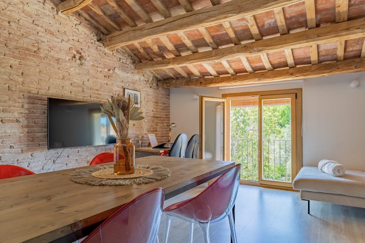 Charming Penthouse Next To Barcelona - Caldes de Montbui