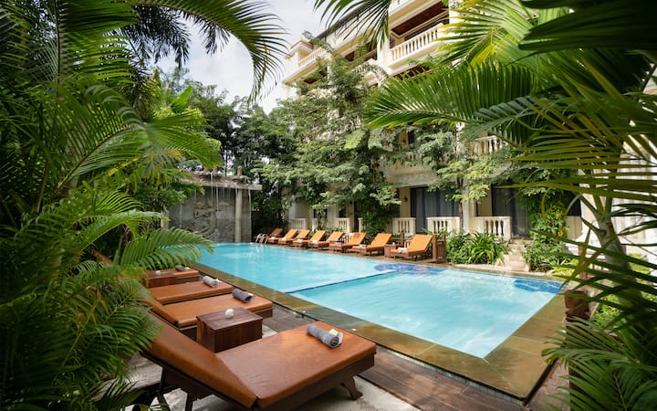 Amazing Historic Room @City Centre - Cambodia