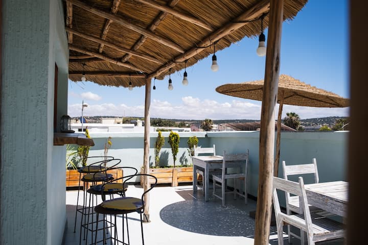 Cozy Double Room With Private Terrace & Breakfast - Essaouira