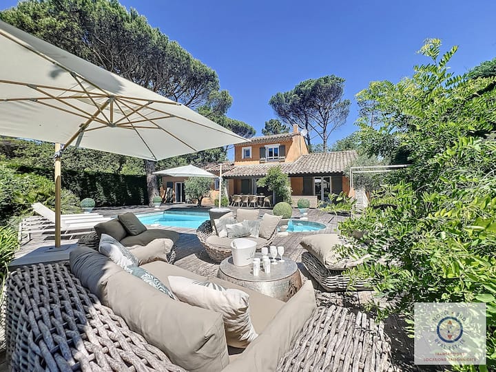 St Tropez 7km,villa Gassinette Dispo Septembre - Gassin
