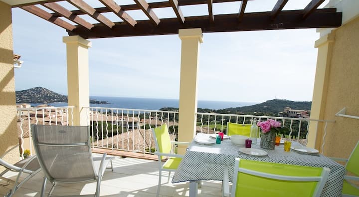 Cap Esterel - 3p 45 M² - Terrasse Vue Mer Oranger - Saint-Raphaël