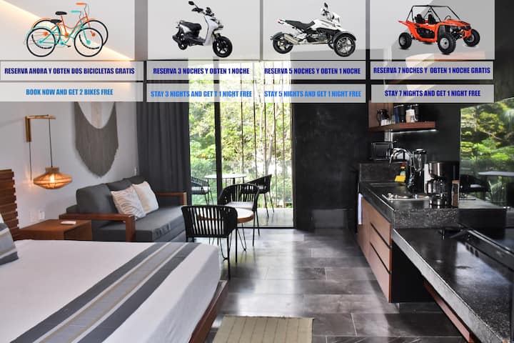 Suite - Plunge Pool - 2 Bicis Gratis - Paradise Beach