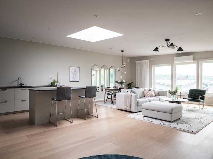 Luxury Modern Home Near Gothenburg & 3 Min T Beach - Gothenburg