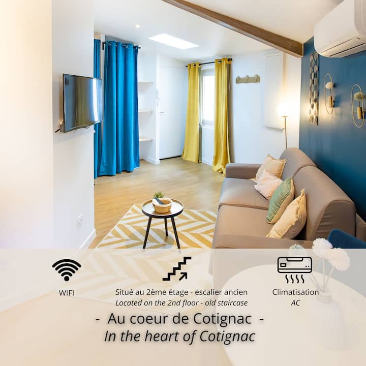 Cosy & Chill - French Art Deco - Wifi & Clim - Cotignac