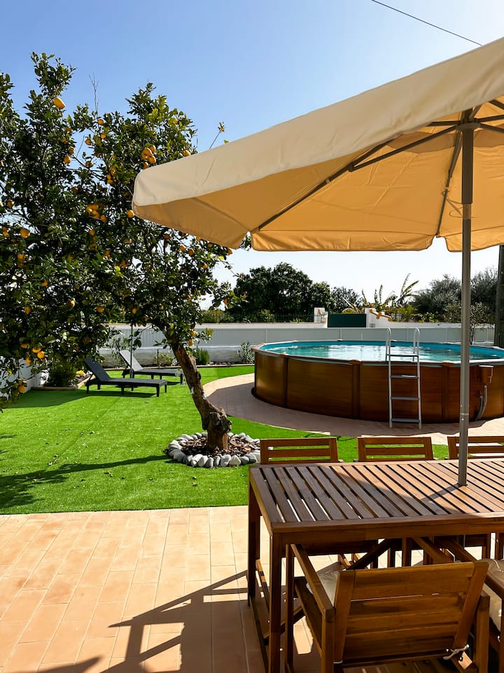 Maison Avec A/c, Piscine/bbq/plage Proche - タビラ