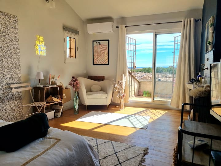 Grand Duplex - Terrasse Et Climatisation - Aix-en-Provence