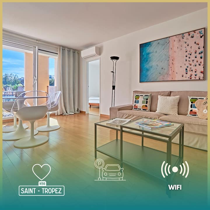 Centre De Saint-tropez-2 Chambres-terrasse-parking - Saint-Tropez