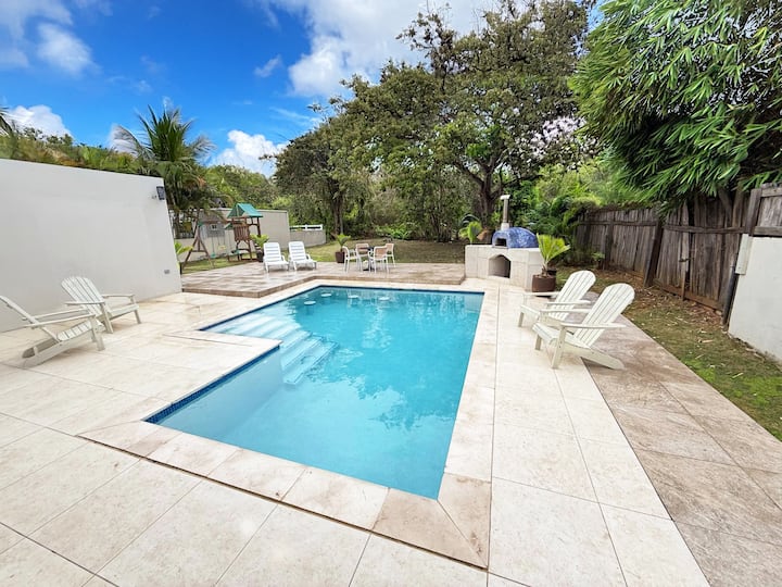 Thenest 5br Villa (16 Ppl)pool-garden-swinghammock - Trinidad and Tobago