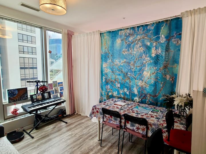 Private Queen Bed In Downtown - Vancouver
