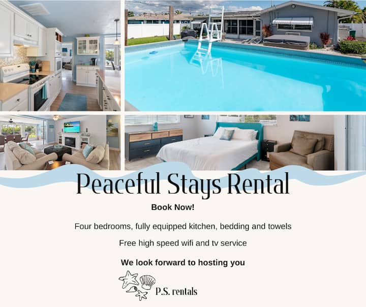 Peaceful Family Getaway Master Suite, Hot Tub/pool - Cape Coral, FL