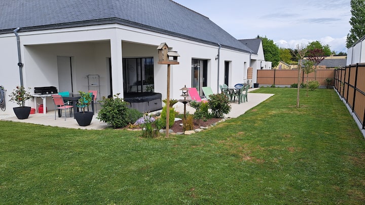 Maison Neuve St Armel Morbihan Et Jacuzzi 6 Places - Le Tour-du-Parc