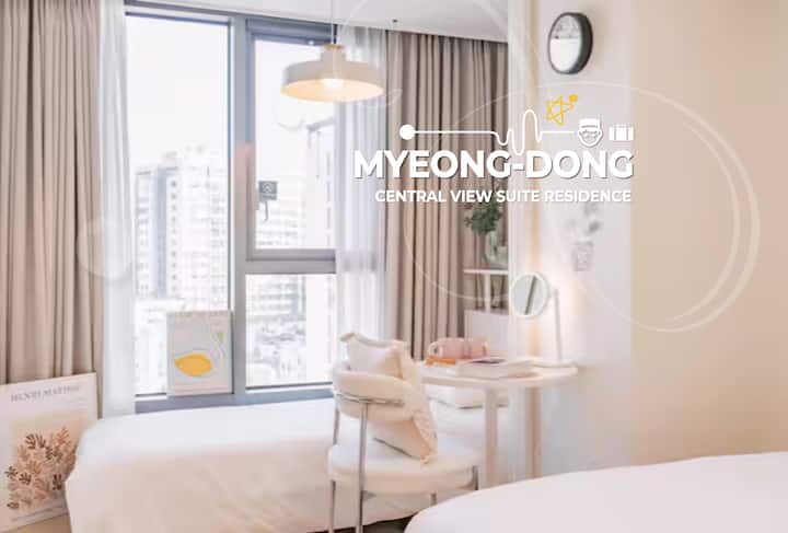 Myeongdong Retreat: Clean And Cozy. 3 Min Subway - Seoul